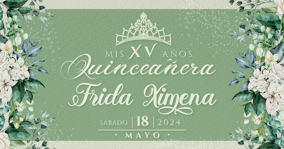 Mis XV Años Frida Ximena